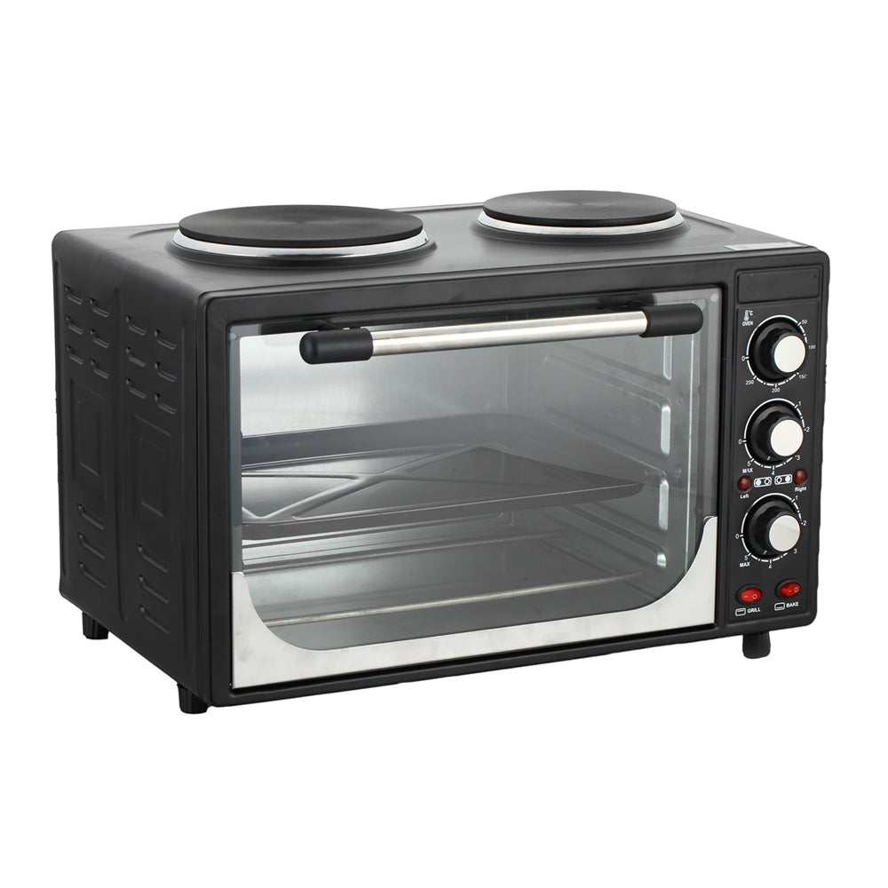 iStar 32L Electric Oven with 2 Plate Stove (3200W) – Smart Pick And Pay