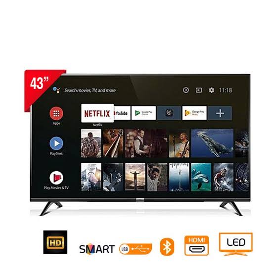 ISTAR 43" Smart Android LED TV – Full HD, Google – Smart Pick And Pay